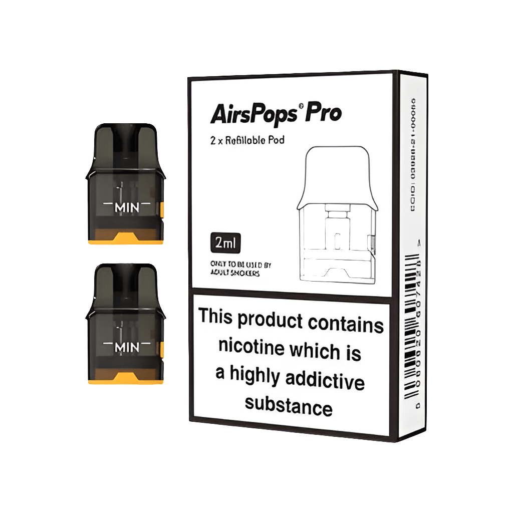AirsPops Pro Refillable Integrated Pod 0.8Ω 2ml | Leak-Free | SA ...
